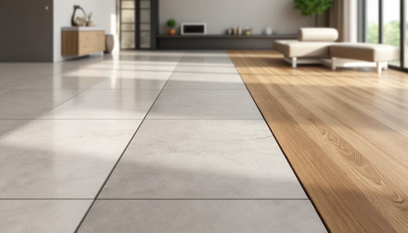 Sol design 2025 : vinyle, carrelage ou parquet, le choix idéal